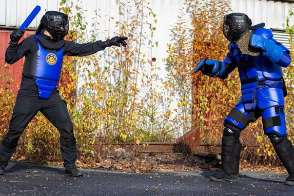 CPE BlueMan - Use Of Force/ Self defense training suit – DarkNightSystems